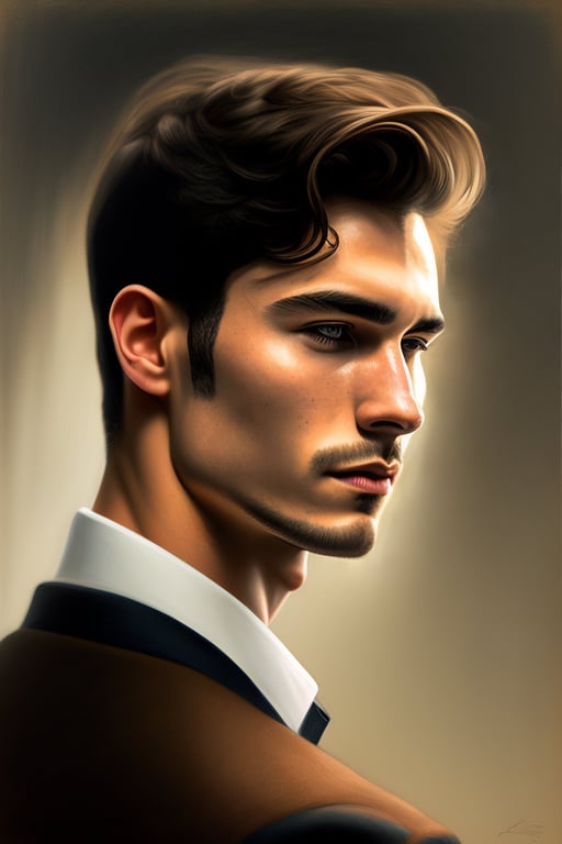 Lexica - male portrait