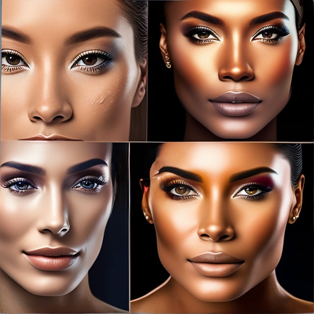 Lexica - detailed defined face