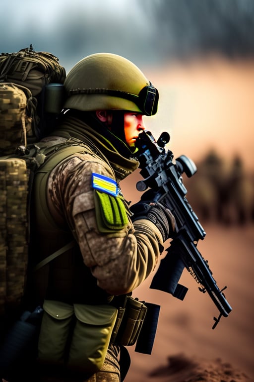 Lexica - ukrainian soldier