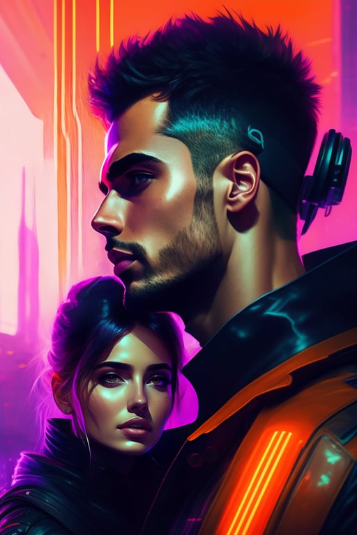 Lexica - cyberpunk couple