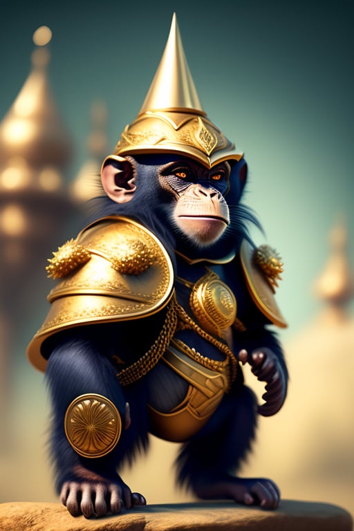 Lexica - monkey armored