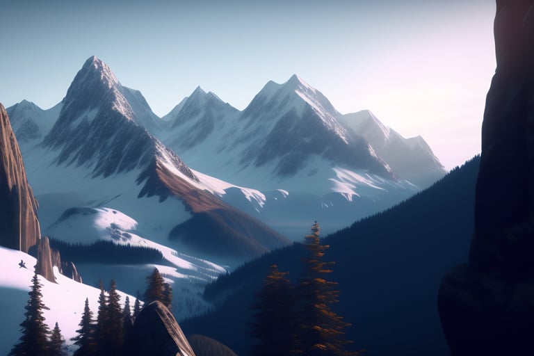 Lexica - landscape cinematic