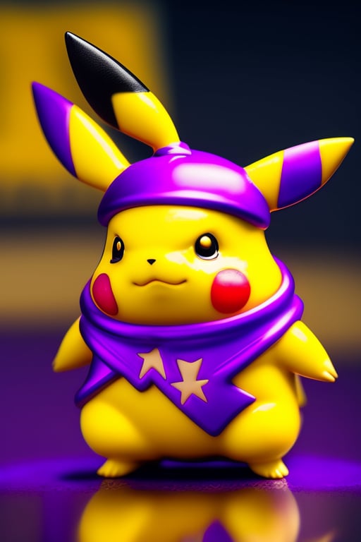 Lexica - pikachu as god emperor of the universe