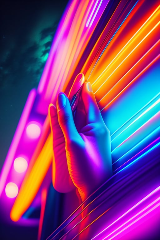 Lexica - neon materials