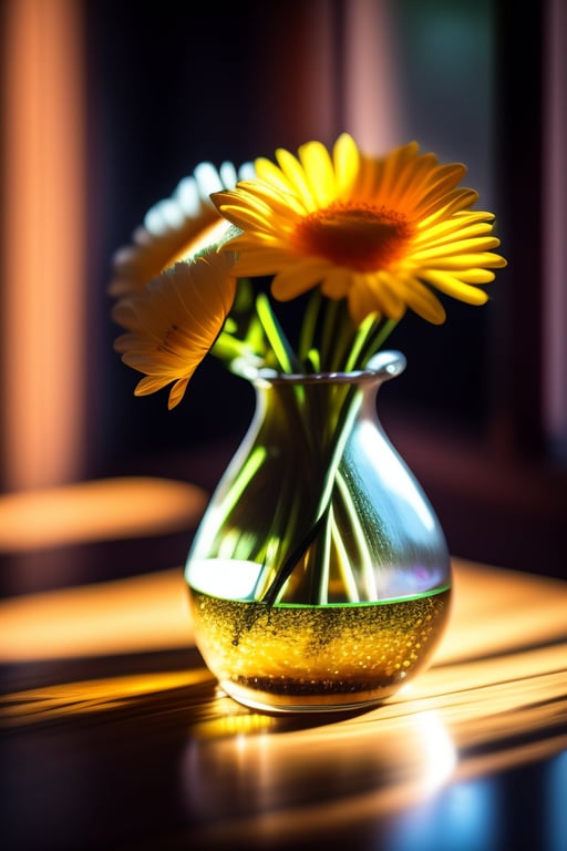 Flowers Vase Background