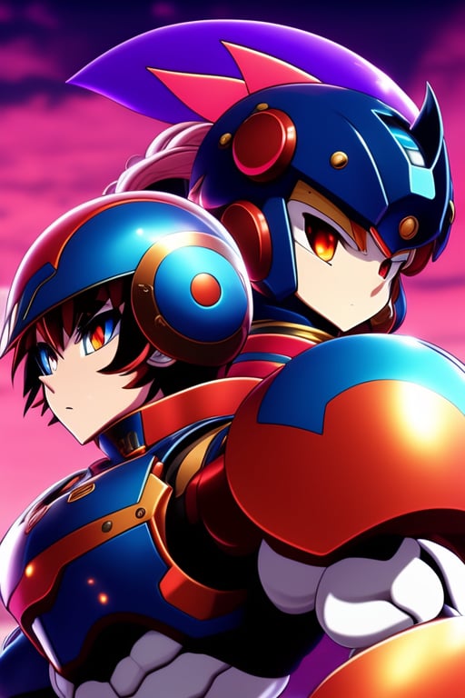 Megaman And Zero Fan Art