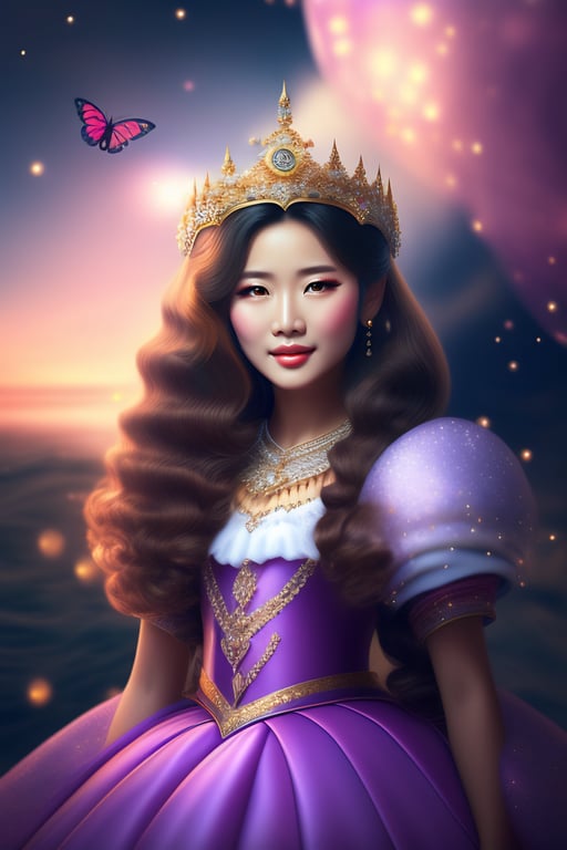 Lexica - princess girl