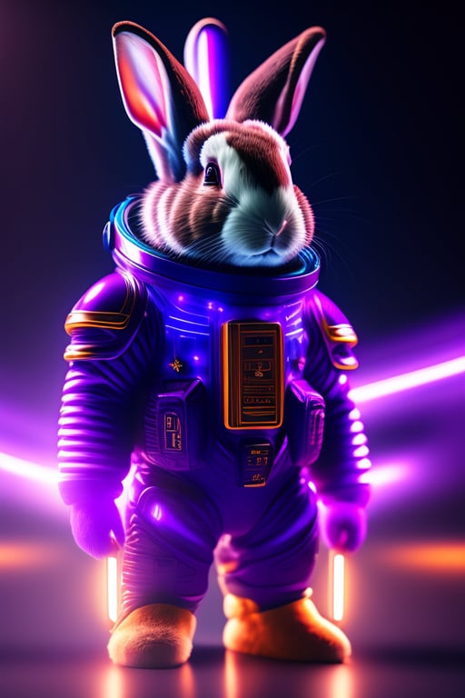 Lexica - space rabbit