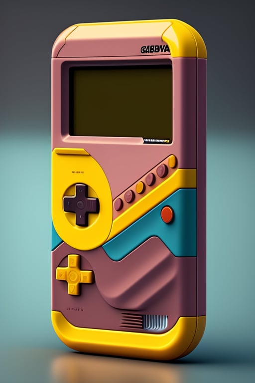 Lexica - render of a cute gameboy