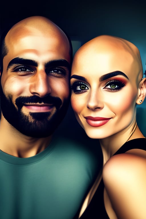 Lexica - bald woman