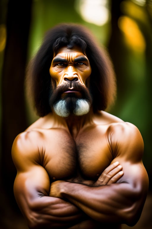 Lexica - tarzan with heavy muscles