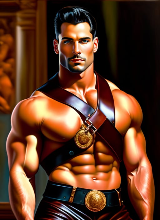 Lexica - muscular man