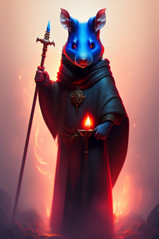 Lexica - anthropomorphic voodoo weasel