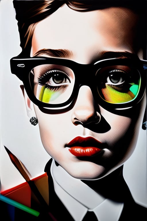 Lexica Girl With Glasses