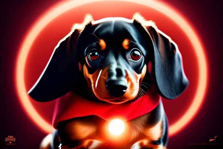 Lexica - batman dachshund