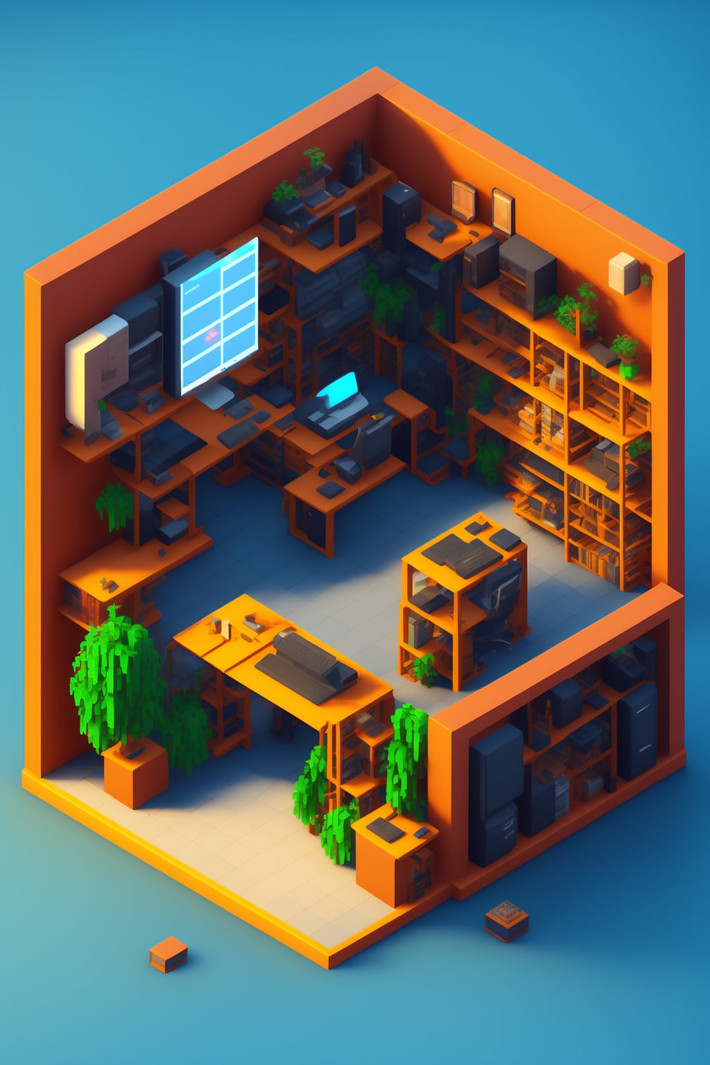 Lexica - hacker room