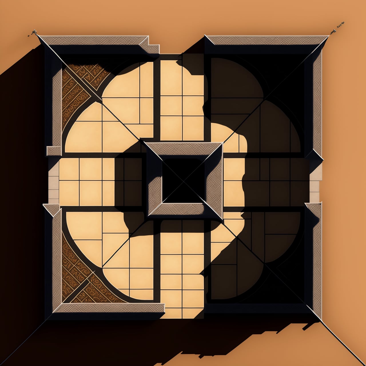 Lexica - top down view