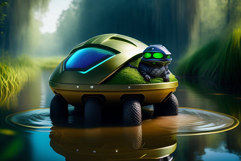 Lexica - alien driving a porsche