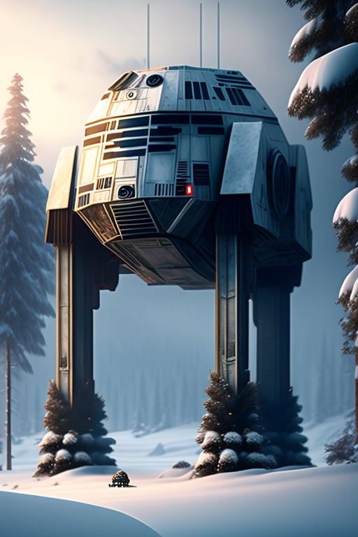 Lexica - star wars at-at