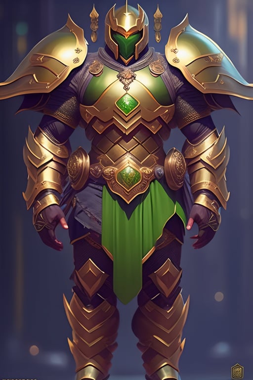 Lexica - fantasy emerald knight