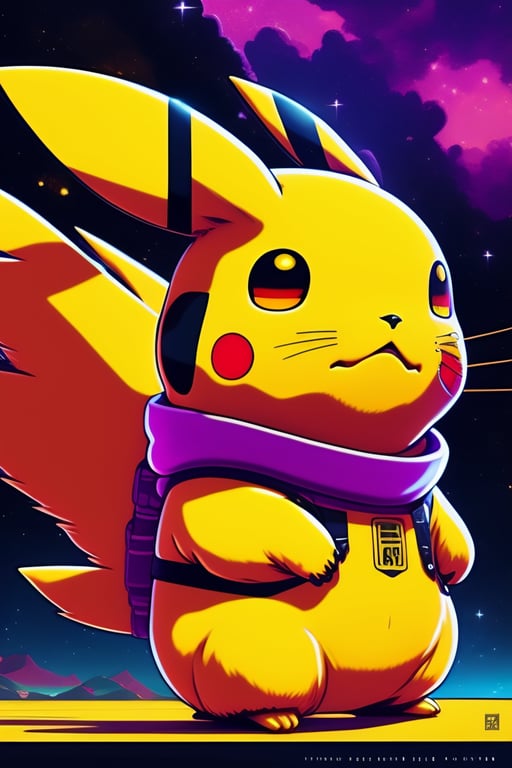 Lexica - pikachu as god emperor of the universe
