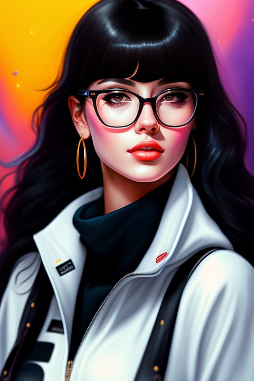 Lexica Girl With Glasses
