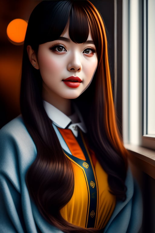 Lexica Korean Girl School