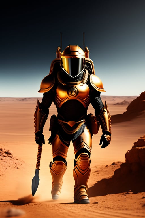 Lexica - space madmax suit