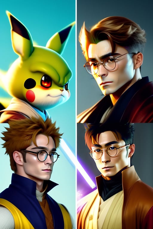 Lexica - pikachu and harry potter