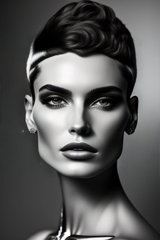 Lexica - mannequin face