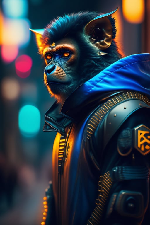 Lexica - gorilla cyberpunk