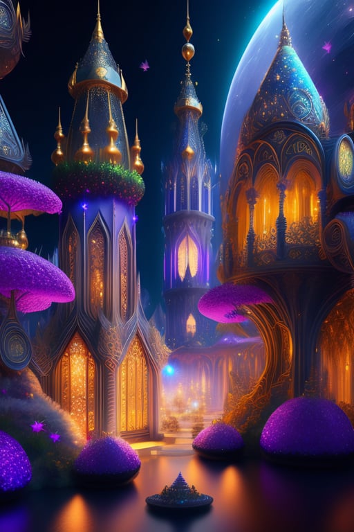 Lexica - elegant fantasy capital city