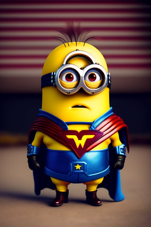 Superhero Minions 3d