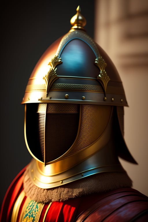 Lexica - old knight helmet
