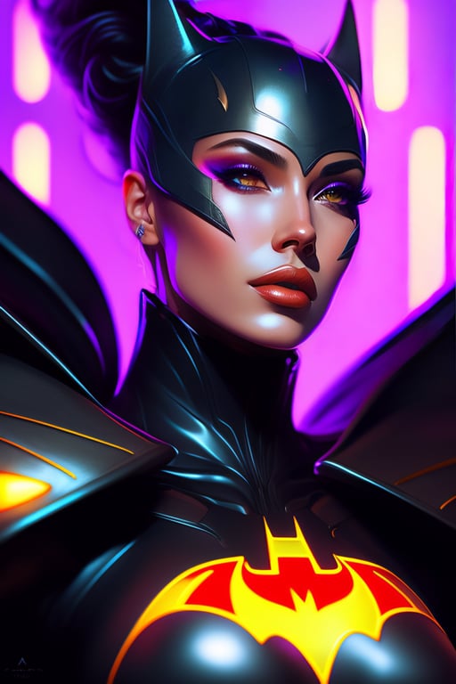 Lexica - cyberpunk batgirl
