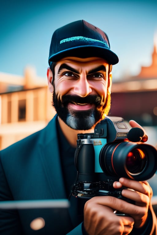 Lexica - portrait of tiktok vlogger