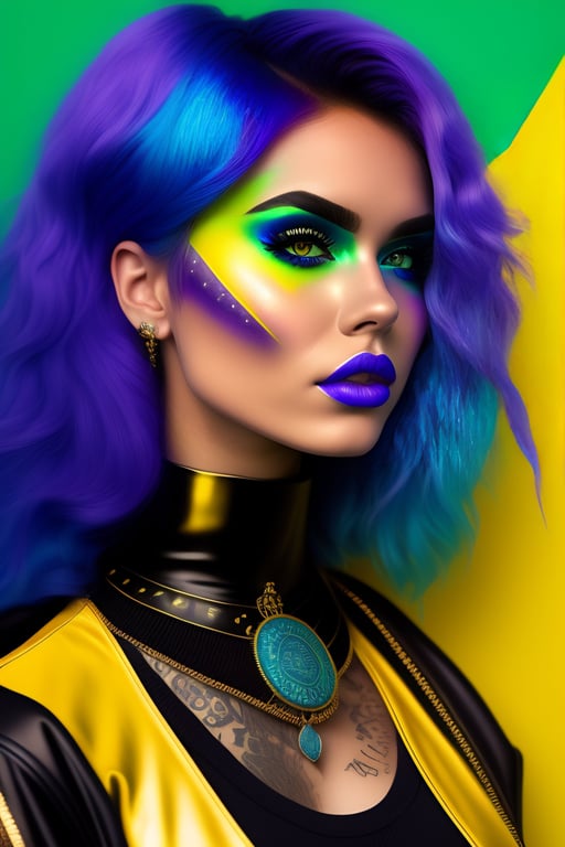 80S Punk Rock Makeup | Saubhaya Makeup