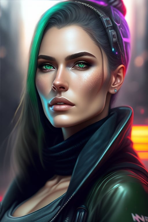 Lexica - portrait of the matrix