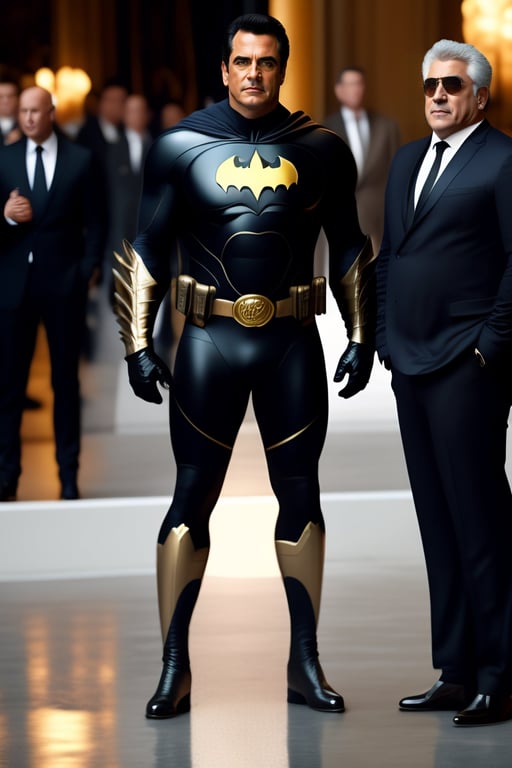 Lexica - batman outfit