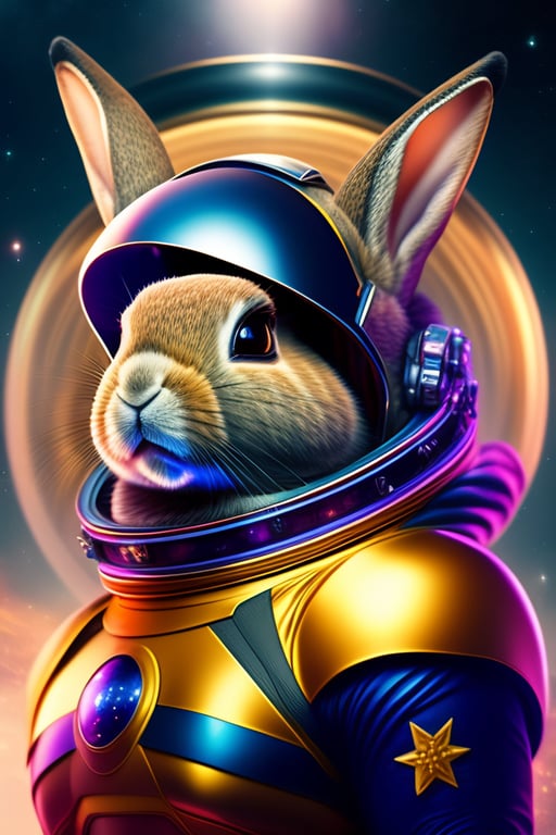 Lexica - space rabbit