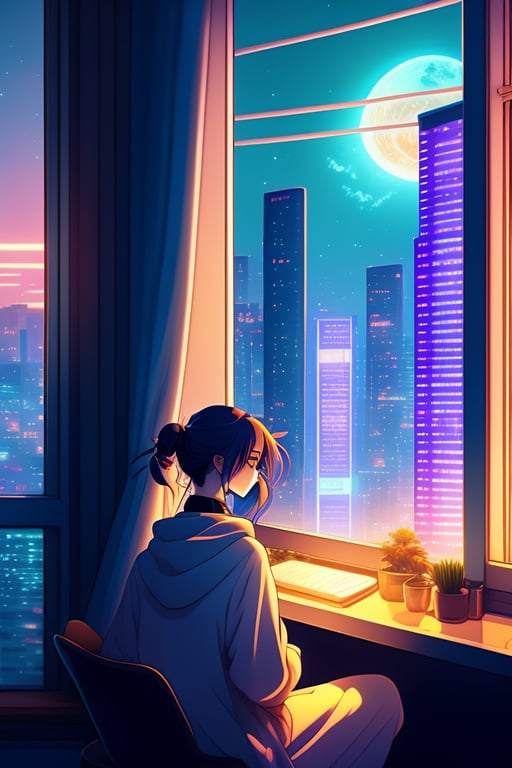 Lexica - anime wallpaper