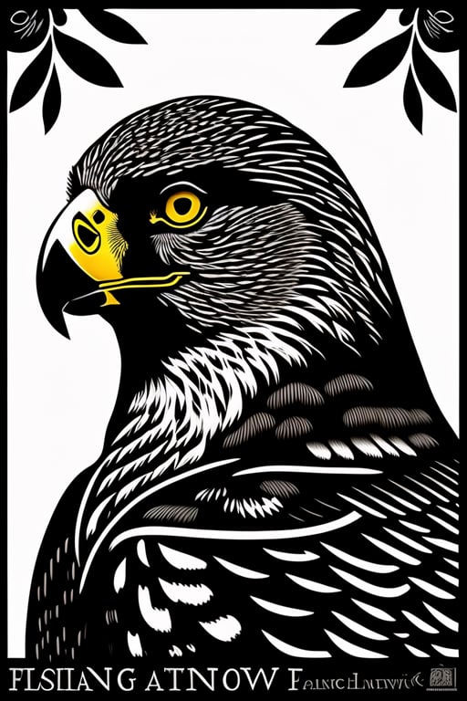 Lexica - falcon face