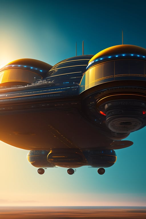 Lexica - realistic spaceship