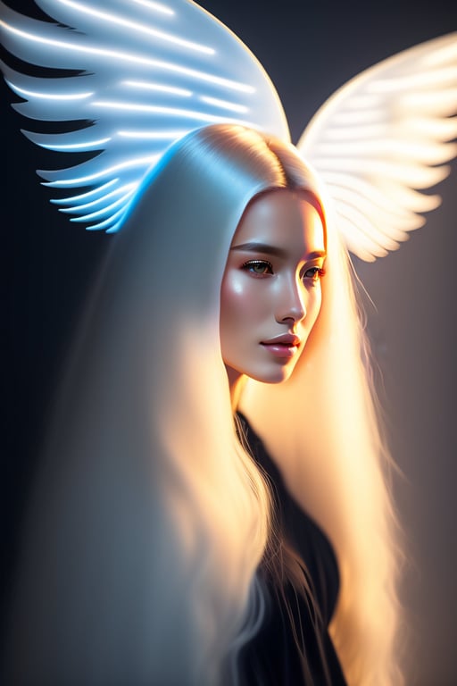Lexica - photo-realistic angel