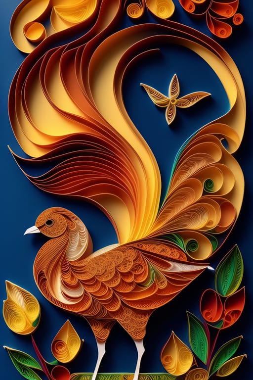 Lexica - digital quilling