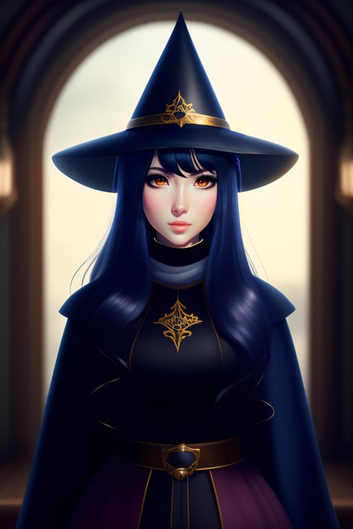 Anime Dark Witch Wallpaper