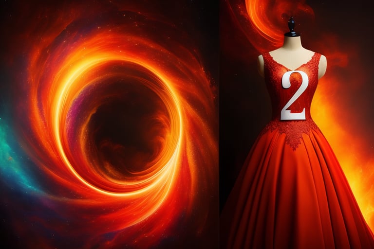 Lexica - fire dress