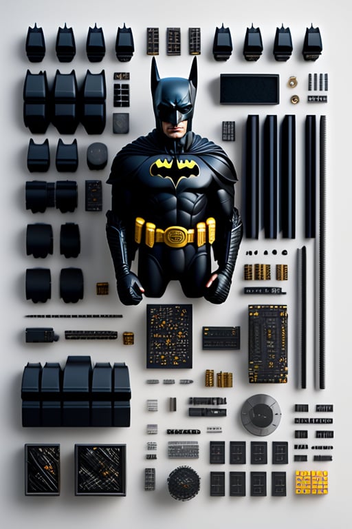 Batman Gadgets Blueprints