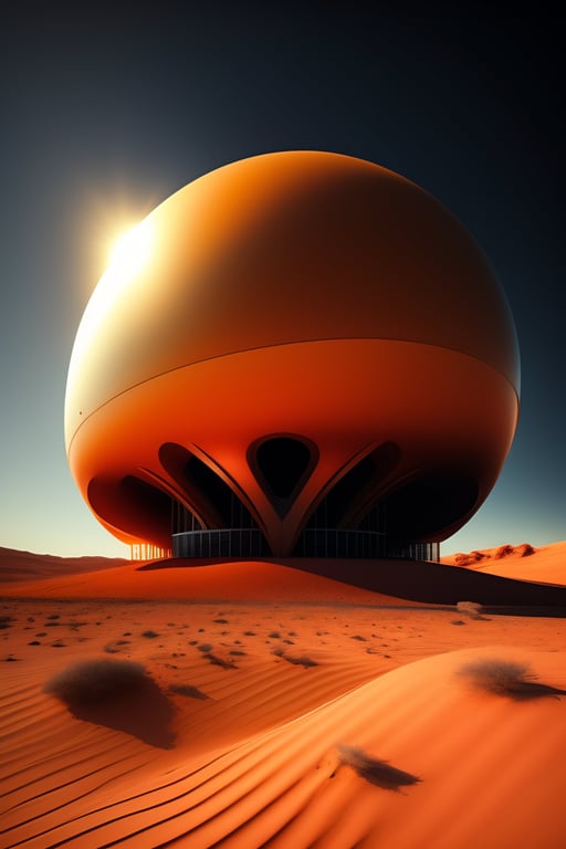 Lexica - alien organic building structure