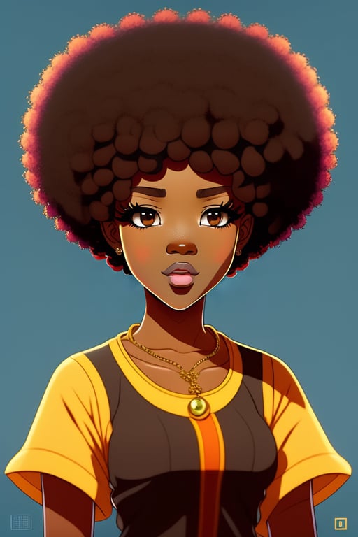 Lexica - afro queen